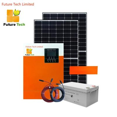 China MPPT Solar Controller 3.5KW Off Grid Solar System 24V 100A Pure Sine Wave Inverter with 5 Years Warranty for sale