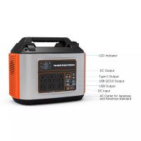 China Outdoor Camping Hiking Portable Power Station 486Wh 500W with Fast Charging USB and Portable Battery Backup for sale