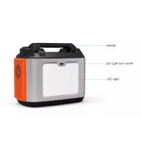 China Outdoor Camping Hiking Portable Power Station 486Wh 500W with Fast Charging USB and Portable Battery Backup for sale