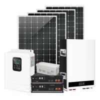 China Complete Off Grid Solar Kit with Lithium Batteries 1000W-7200W for Standalone Power Supply for sale