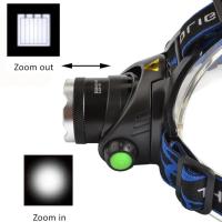 China 300 Lumens Brightness Waterproof IPX4 Adjustable Angle LED Headlamp Flashlight for Camping and Hiking for sale