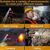 China ROOBUCK WIN 9 20000 Lux IP68 Waterproof Rechargeable Miner Lamp for Hard Hat with 100000h Lifespan for sale