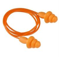 China Safety Silicone Reusable Ear Plugs with Slow Rebounded PU Foam for Noise Reduction and Customized Color for sale