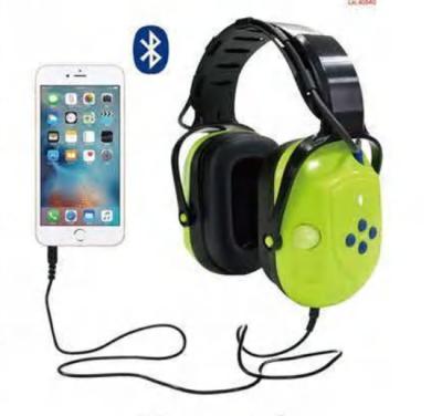 China ANSI Specification Electronic Ear Muff with Noise Reduction and ABS Material for Industrial Safety for sale