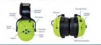 China ANSI Specification Electronic Ear Muff with Noise Reduction and ABS Material for Industrial Safety for sale