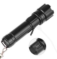 China 1500 Lumens LED Flashlight with Telescopic Zoom and 5 Modes for Outdoor Activities for sale