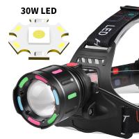 China Rechargeable LED Headlamp Flashlight with 1000 Lumens IPX4 Waterproof and Aluminum Alloy ABS Construction for sale