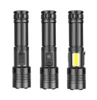 China 1500 Lumens LED Torch Flashlight with Adjustable Focus and IPX4 Waterproof for Camping and Emergency Use for sale