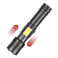China 1500 Lumens LED Torch Flashlight with Adjustable Focus and IPX4 Waterproof for Camping and Emergency Use for sale
