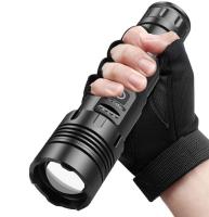 China 1500 Lumens LED Torch Flashlight with Adjustable Focus and IPX4 Waterproof for Camping and Emergency Use for sale