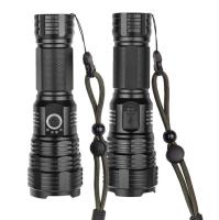 China 1500 Lumens Super Bright LED Torch Flashlight with 5 Speed Modes and Aluminum Alloy Construction for sale