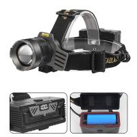 China Rechargeable LED Headlamp with 1200 Lumen Brightness IPX4 Waterproof and Durable Aluminum Alloy + ABS Construction for sale