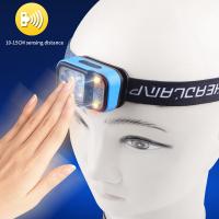 China IPX4 Waterproof LED Headlamp 400-500 Lumens with Compact Design for Outdoor Activities for sale