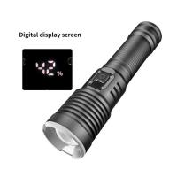 China High Lumens LED Flashlight Rechargeable with Zoomable Function for Camping and Outdoor Activities for sale