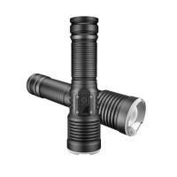 China High Lumens LED Flashlight Rechargeable with Zoomable Function for Camping and Outdoor Activities for sale