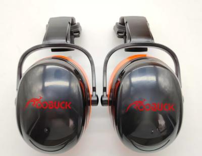 China Black ABS 30dB SNR Passive Noise Reduction Earmuffs for High Noise Canceling Hearing Protection for sale