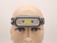 China High-Brightness IPX4 Waterproof Mining Headlamp with 1200mAh Battery for Night Work for sale