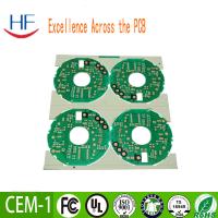 China FR4 Material Single Sided Printed Circuit Board 1.6mm Surface Finish Osp Line Width 0.35mm for sale