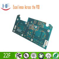 China 2oz Single Sided PCB Board Fabrication Gold Plating 0.6mm Copper FR4 Base for sale