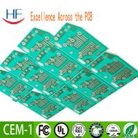 China OSP Single Sided PCB Board FR4 Immersion Silver Small Batch Assembly 1.0 Oz Copper for sale