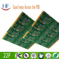 China Printed 94v0 Led Board FR-4 Cem 3 PCB Rigid Immersion Gold for sale