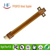 China 6 Layer Flexible PCB 1oz Copper Multilayer FPC Board Yellow Solder Mask 0.55mm Thickness for sale
