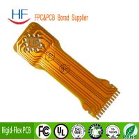 China Lead Free Wearable FPC ENIG 4oz Flexible Printed Circuit Board Yellow Solder Mask 1-28 Layers for sale