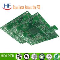 China Prototype Printed HDI PCB Fabrication SMD Circuit Board White 2mil for sale