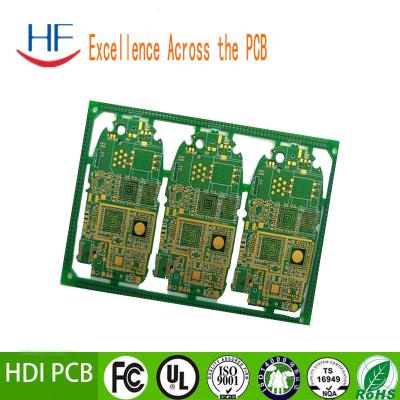 China 94V0 HDI Copper Circuit Board Custom PCB Printing Single Panel 1mm Red Oil for sale