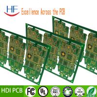 China 8 Layer HDI PCB Fabrication Circuit Board Green For Amplifier for sale