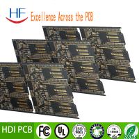 China Universal HDI PCB Fabrication Printed Circuit Assy Black Oil for sale