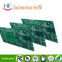 China Ru 94v0 Computer Rigid PCB Circuit Board Green Immersion Tin for sale