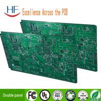 China Ru 94v0 Computer Rigid PCB Circuit Board Green Immersion Tin for sale