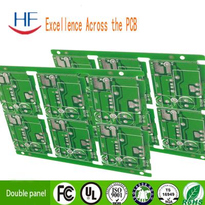 China Double Sided FR4 PCB Board Green Solder Mask 1-3 Oz Copper HASL Surface Finish for sale
