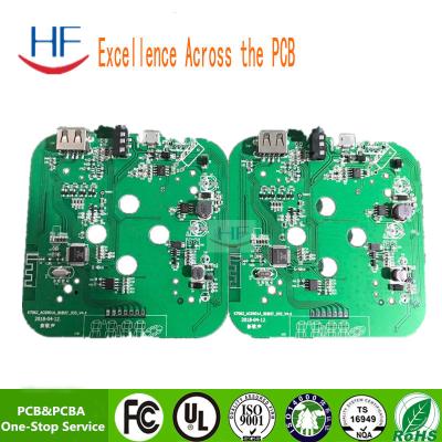 China 1.2MM LED PCB Assembly Board Rigid Double Sided Immersion Gold FR4 for sale