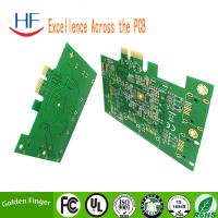 China High Precision Single Sided PCB Prototype Board Gold Finger 48 Hour Quick Turn for sale