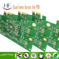 China Goldfinger 94vo Printed Circuit Board Fabrication 2mil for sale