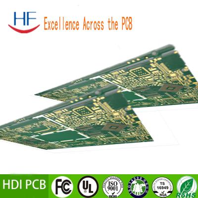 China High Precision 8 Layer PCB Prototype Service Immersion Gold 3mil Line Width for sale