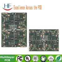 China Green Solder Mask Multilayer PCB Circuit Board 6 Layer Fr4 Base Material 1OZ multilayer pcb design for sale