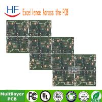 China Green Solder Mask Multilayer PCB Circuit Board 6 Layer Fr4 Base Material 1OZ multilayer pcb design for sale