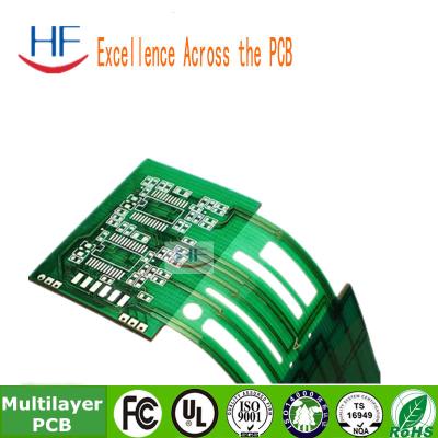 China Flexible Multilayer PCB Fabrication Assembly FR4 4mil Computer Circuit Board for sale