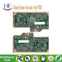 China Oem 0.6mm Electronic Multilayer Pcb Fabrication Board Lead Free for sale