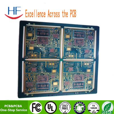 China Immersion Gold 18mm Double Sided PCB 2 Layer FR-4 Circuit Board 0.1mm Min Drill for sale