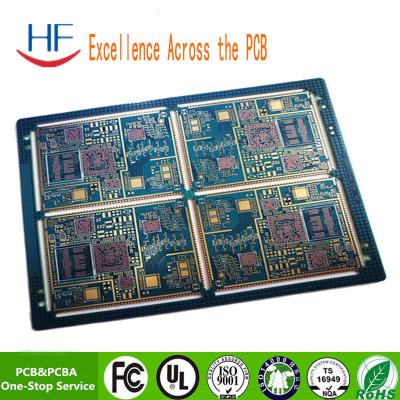 China Immersion Gold Double Layer PCB Board High Precision FR4 Double Sided PCB 1-30 Layers 3mil Line Width for sale