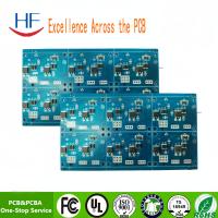 China 1.2mm  6 Layers multilayer Blue Board OEM ODM Pcb Assembly Service Pcba Pcb electric circuit board for sale