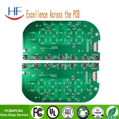 China 1.0mm 2 Layer Green Solder Mask HASL Lead Free LED Board PCB Assembly PCBA OEM for sale