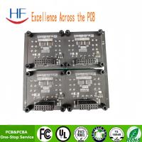China FR4 1.6mm 2 Layer Black Solder Mask PCB Assembly Service for Digital Tube OEM for sale