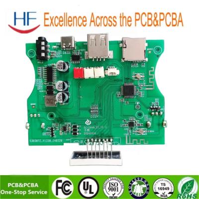 China Professional PCB Assembly PCBA Bluetooth Speaker Board 1-30 Layers 3mil Line Width for sale