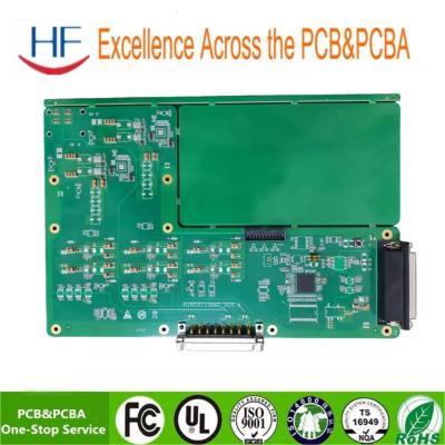 China 3.0mm Board Thickness Green Solder Mask Printed Circuit Board Assembly for Communication for sale