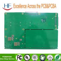 China 3.0mm Board Thickness Green Solder Mask Printed Circuit Board Assembly for Communication for sale
